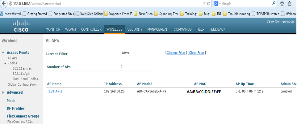 CISCO WIRELESS CONTROLLER REDUNDANCY OVER WAN - IP With Ease CISCO WIRELESS CONTROLLER REDUNDANCY OVER WAN - IP With Ease