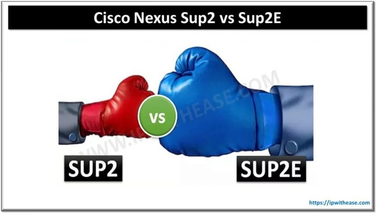 NEXUS 7K switches vs NEXUS 9K switches - IP With Ease