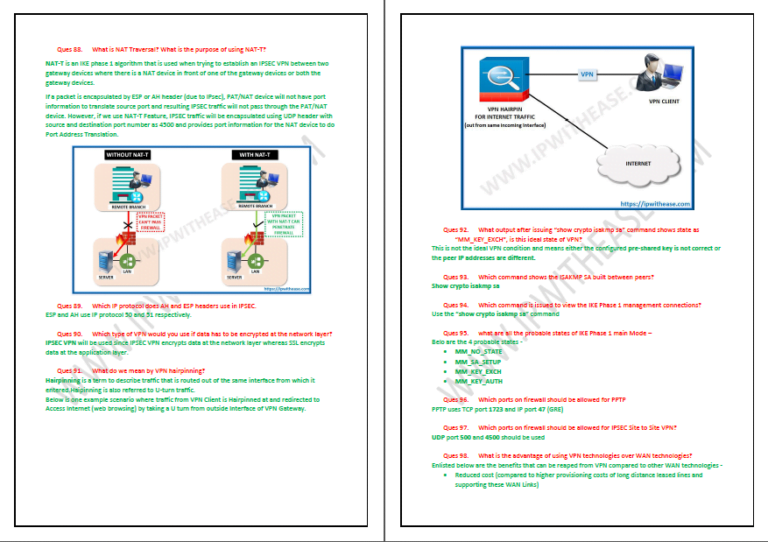VPN Interview Questions & Answers - IP With Ease