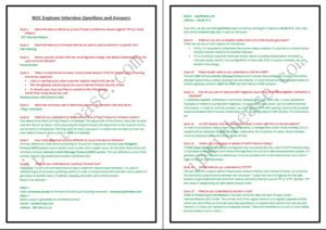 NOC Engineer Interview Questions & Answers - IP With Ease