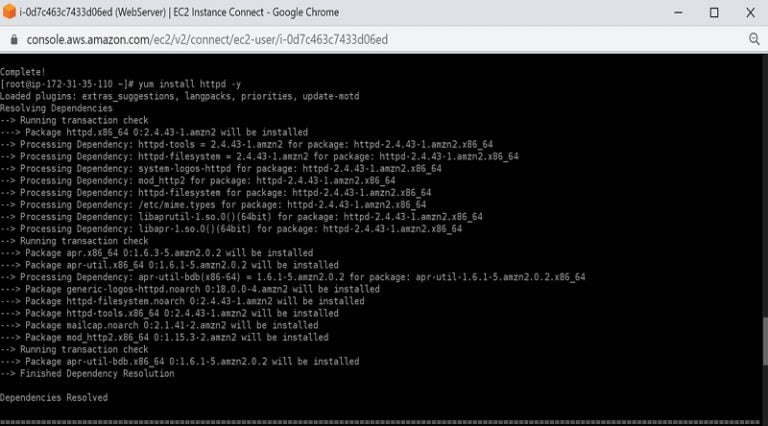 Hosting a Web Server on AWS EC2 Instance - IP With Ease