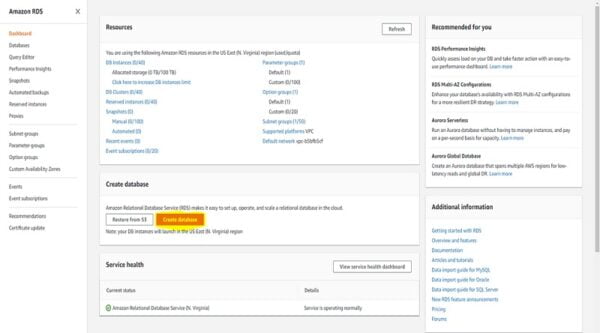 AWS RDS Instance Creation - IP With Ease