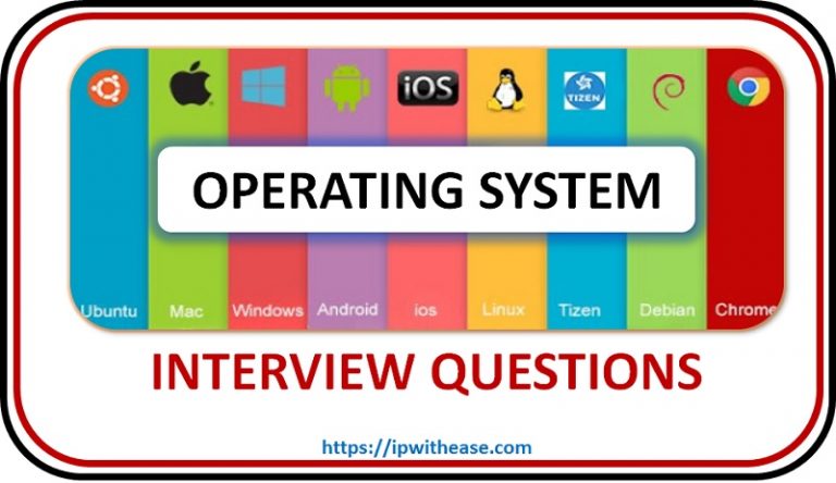 Top 100+ Operating System Interview Questions 2024 - IP With Ease Top 100+ Operating System Interview Questions 2024 - IP With Ease