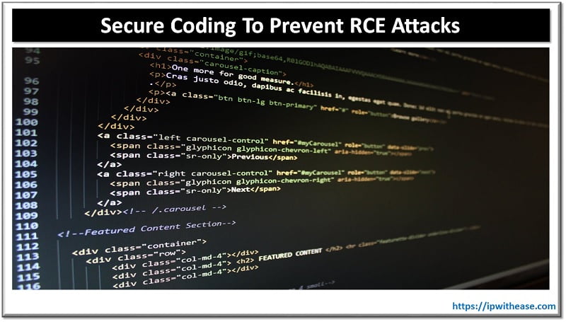 How Secure Coding Can Help Prevent Remote Code Execution Rce Attacks Ip With Ease 5772