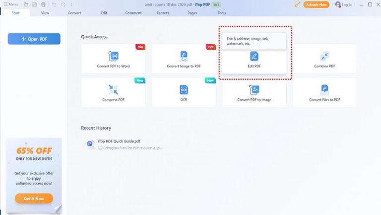 How to Edit a PDF File? iTop PDF Tool is a Promising Solution - IP With Ease