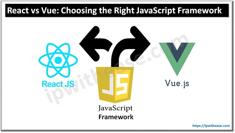 React Vs Vue Choosing The Right Javascript Framework Ip With Ease