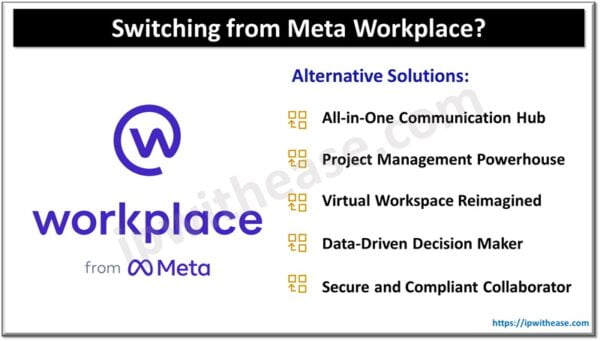 Switching from Meta Workplace? These Are the Best New Platforms - IP With Ease