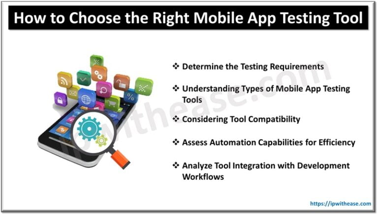 How to Choose the Right Mobile App Testing Tools for Ensuring Quality ...