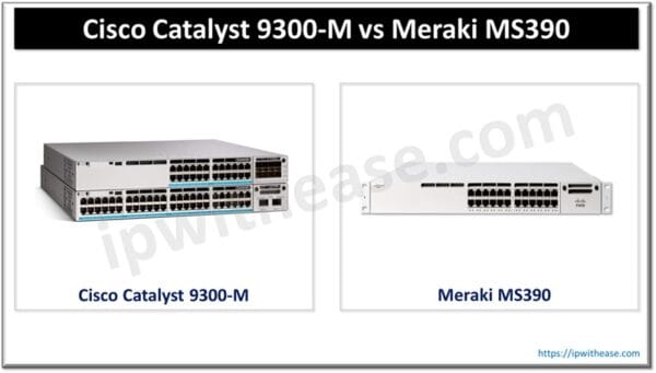 Cisco Meraki Series Switch Comparison - IP With Ease